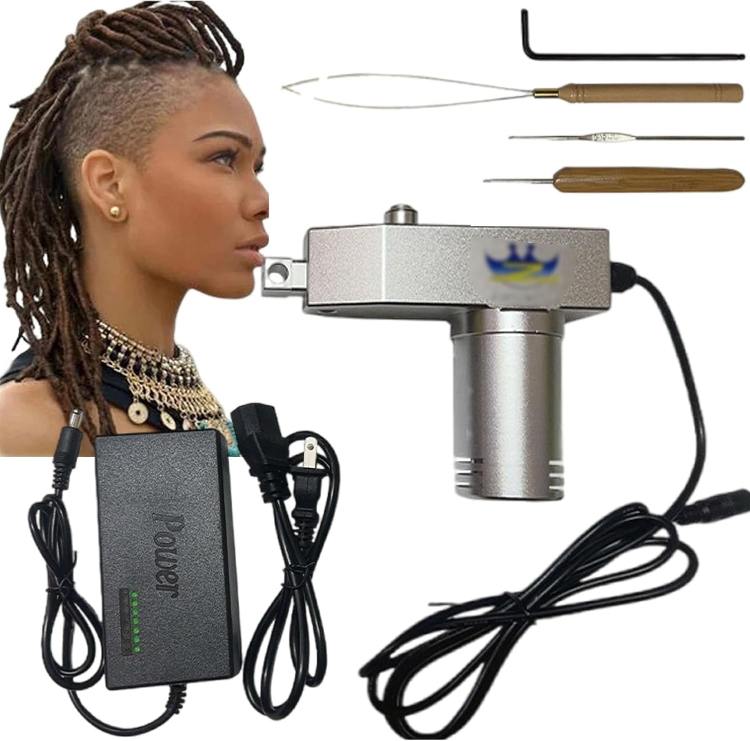 Amazon.com: Roboraty 2024 Dreadlocks Machine Automatic Dreadlock Maker ...