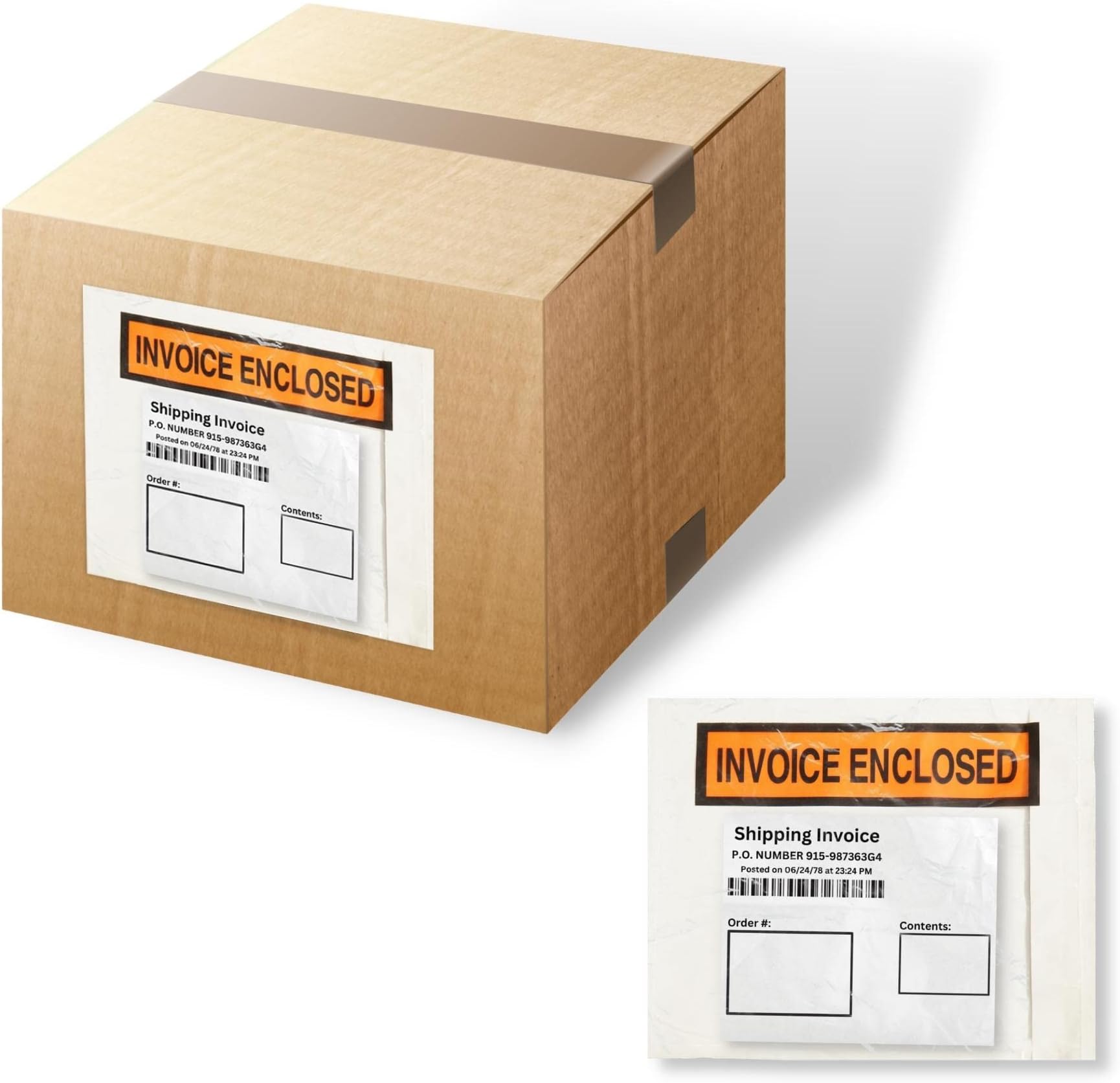 Amazon.com: Packing List Enclosed Envelope Panel Face Back Side Load 4. ...