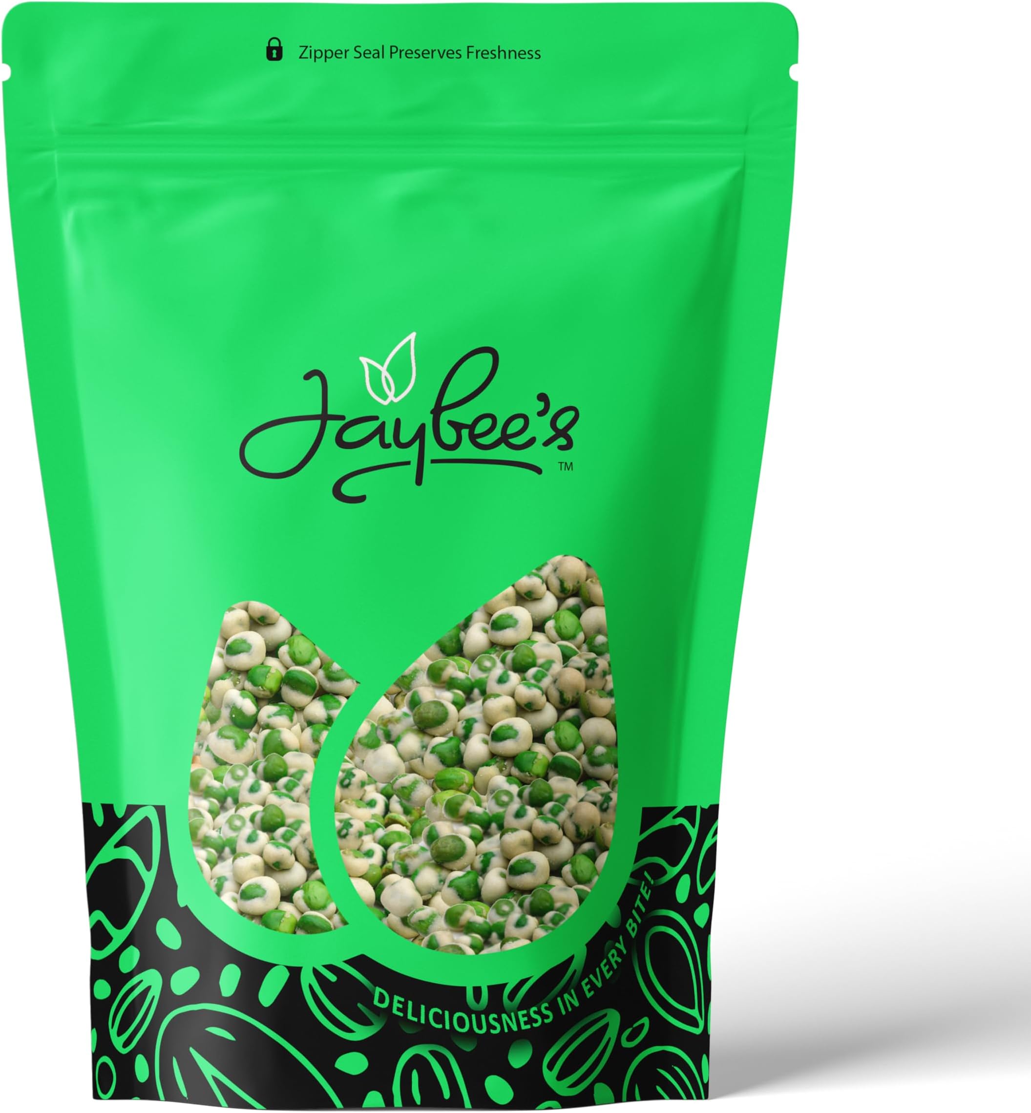 Amazon.com: Wasabi Peas 2 Pound Resealable Bag | Coated Green Peas ...