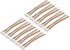 Amazon.com: MECCANIXITY 10PCS XH Connector 2.54mm Pitch 6pin Female ...