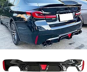 Amazon.com: Rear Diffuser Compatibility with 2017-2023 5 Series G30 CS ...
