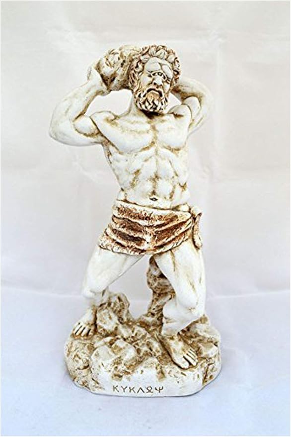 Cyclops Mythologie Grecque antique One Eye géant Sculpture Statue ...
