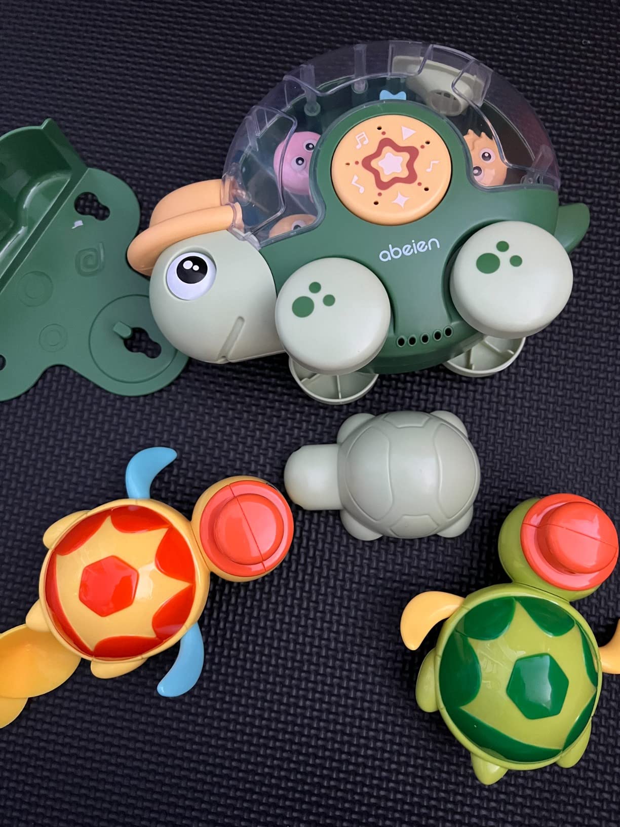 Bath Toys for Toddlers, Baby Bath Toys Turtle Set with a Rotating ...