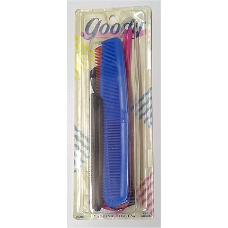 Amazon.com : Goody Utility Combs, 7 Inch, 2 Count : Hair Combs : Beauty ...