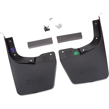 Amazon.com: GM Accessories 22894868 Rear Flat Splash Guards in Black ...