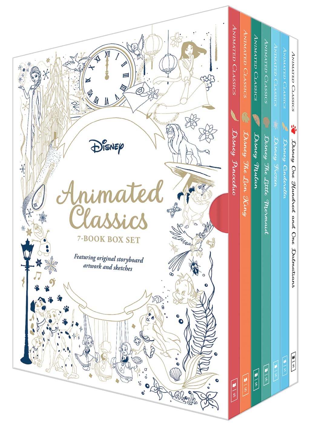 Animated Classics: 7-Book Box Set (Disney): 9781761208270: Amazon.com ...