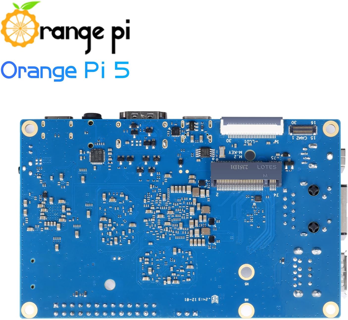 Orange Pi 5 16GB Rockchip RK3588S 8 Core 64 Bit Single Board Computer ...