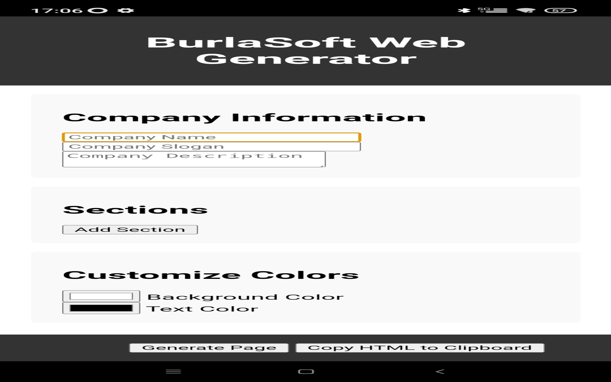 BS Web Generator - App on Amazon Appstore