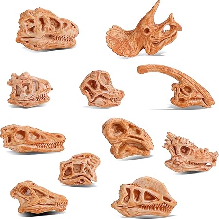 Hileyu 24 Packs Dinosaur Skeleton Dinosaur Fossils Assorted Dinosaur ...