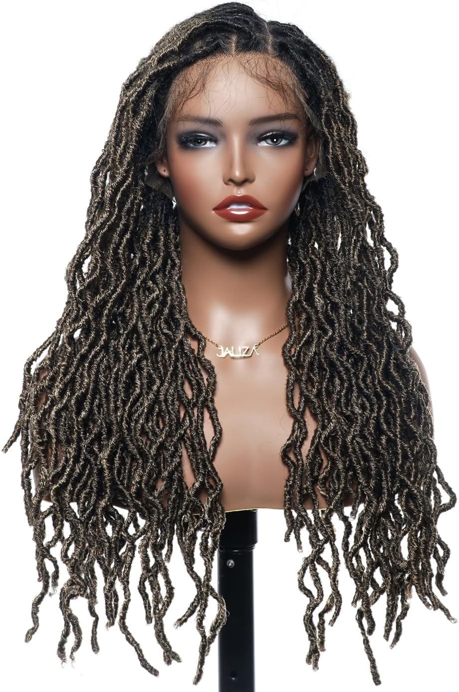 Amazon.com : JALIZA 24" Pre Cut Real Swiss HD Single-layer Full Lace ...