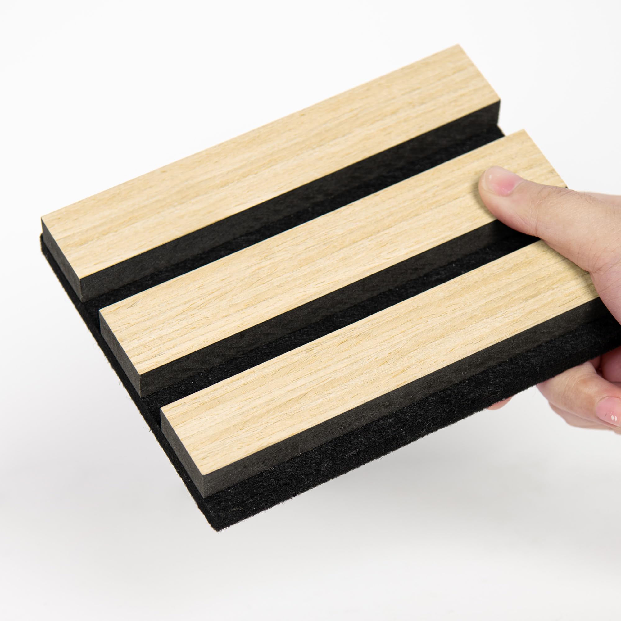 Snapklik.com : Smartstandard Sample Wood Slat Acoustic Panels