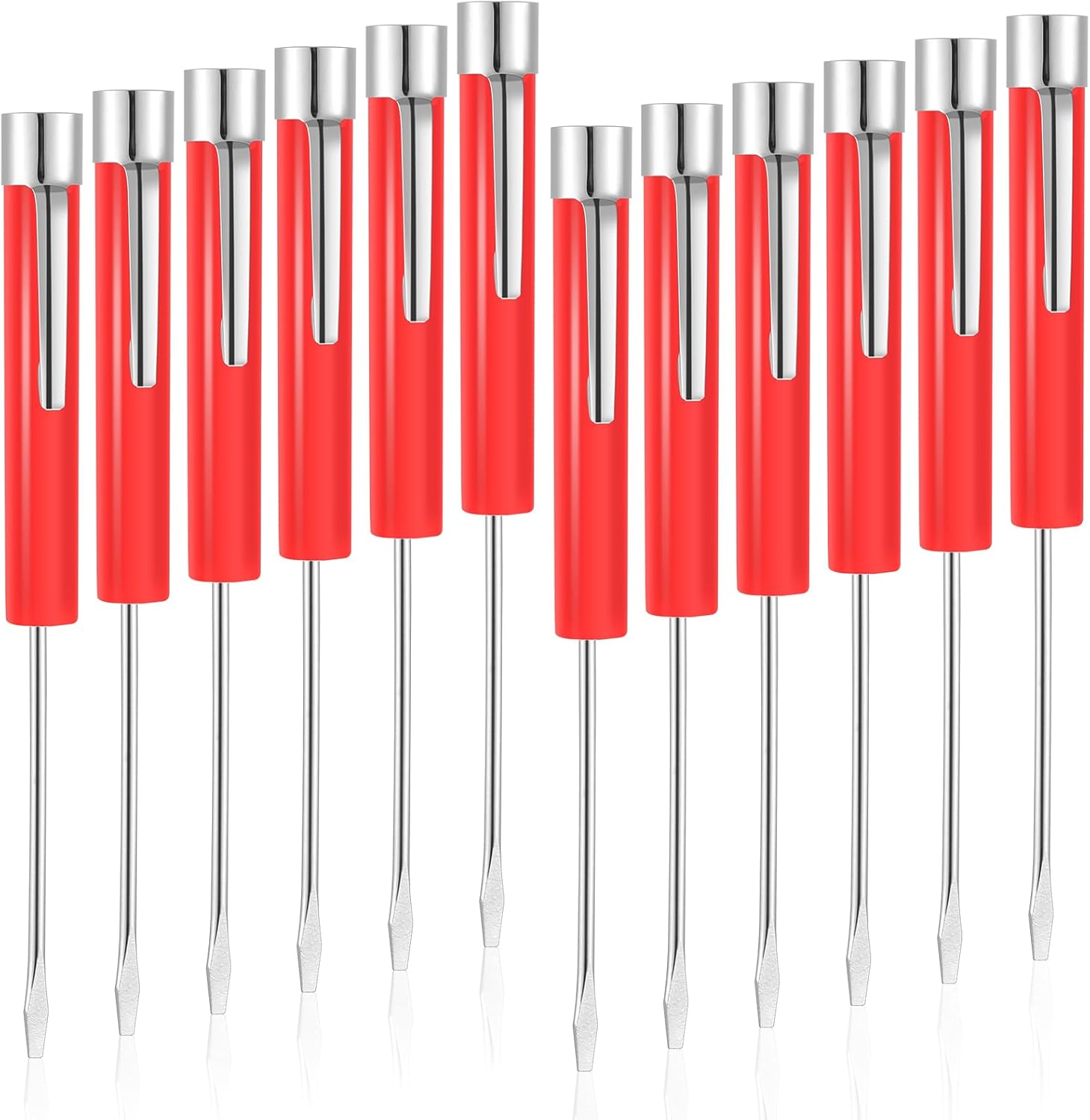 Amazon.com: Gisafai 12 Pcs Pocket Screwdriver Mini Tops and Pocket ...