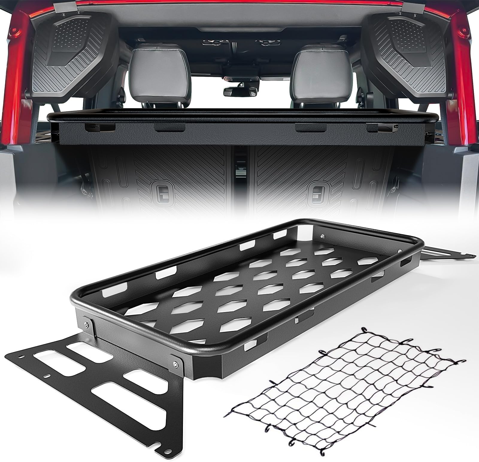 Amazon.com: YZONA Rear Cargo Rack Basket Compatible with 2021 2022 2023 ...