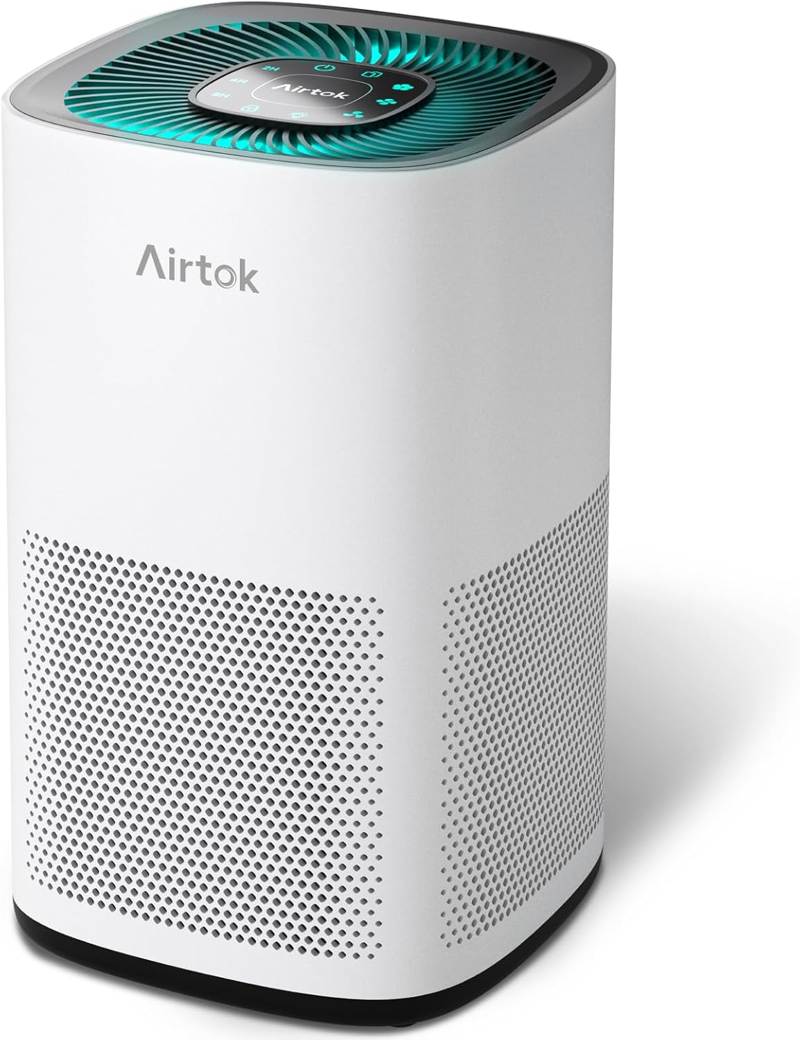 Amazon.co.jp: AIRTOK 空気清浄機 30畳 花粉対策 5重除菌 集じん, 省エネ三段風量/時間設定 操作簡単 ほこり/ペット/PM2.5 対応, ナイトライト付き : ホーム ...
