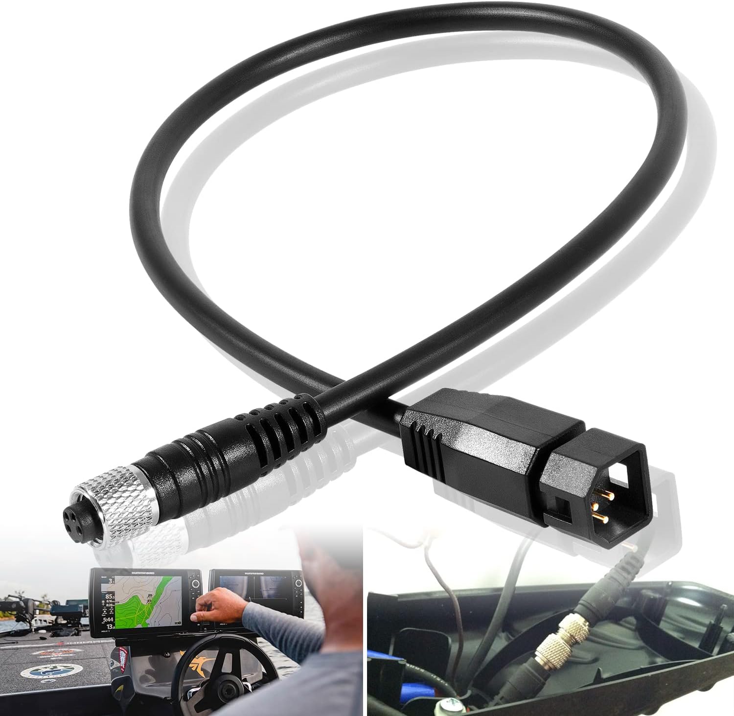 Amazon.com: Replacement for 1852068 MKR-US2-8 7-Pin Transducer Adapter ...