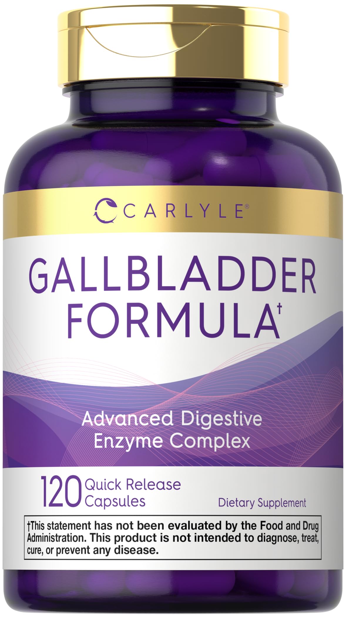 Amazon.com: Carlyle Gallbladder Supplement | 120 Quick Release Capsules ...