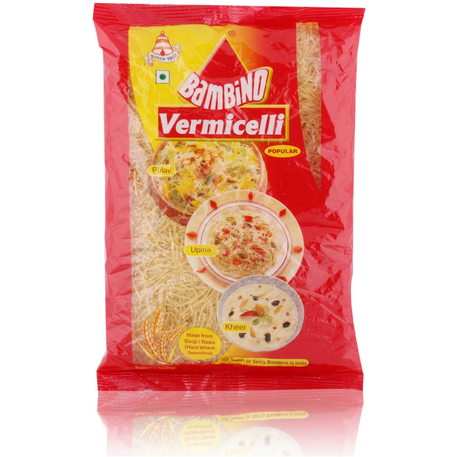 Amazon.com : Bambino, Vermicelli, 400g Pouch [Pack of 3] : Grocery ...