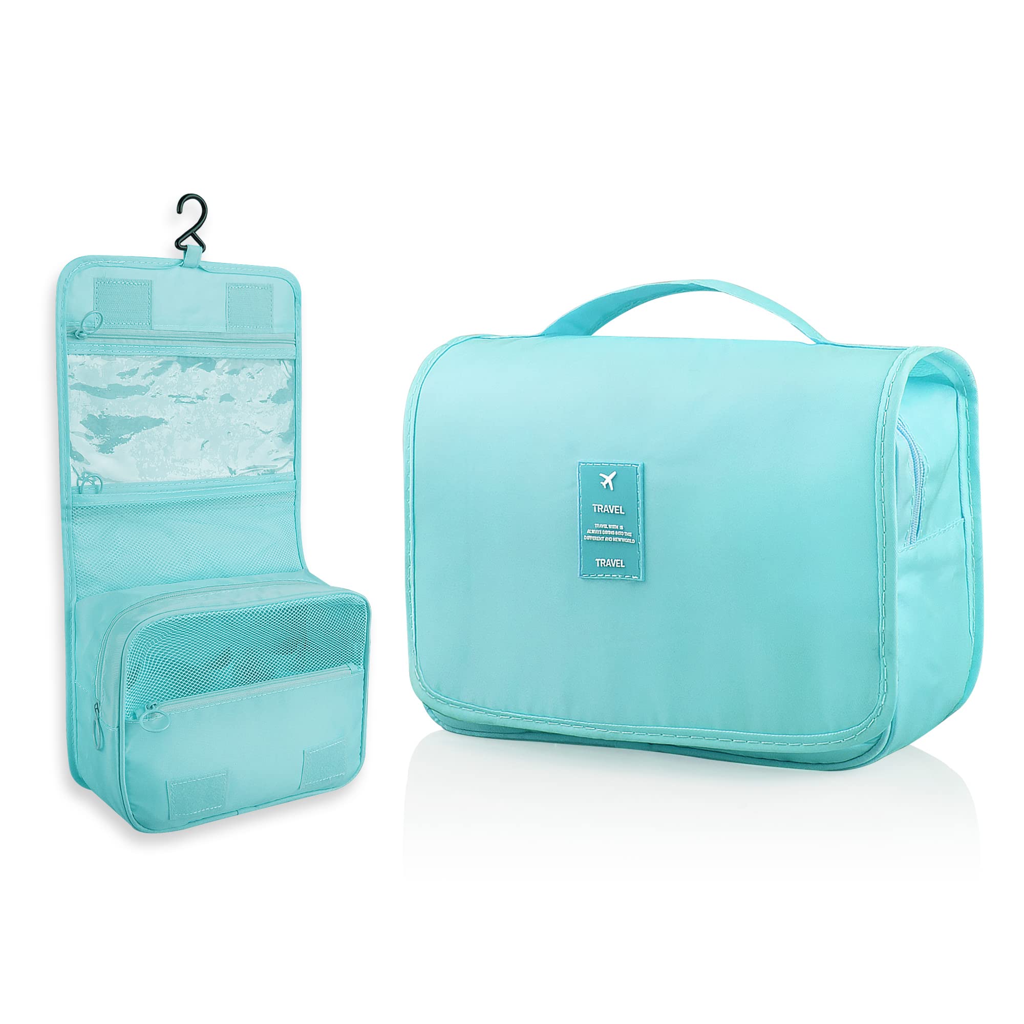 Amazon.com: Ebbniur Hanging Toiletry Bag, Large Capacity Travel ...