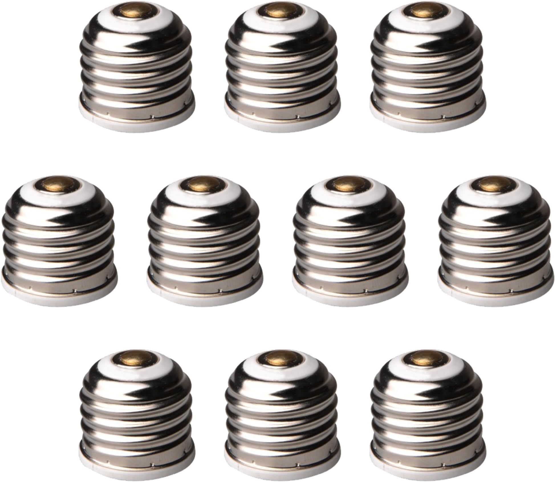 Amazon | Nuolun E11口金変換 アダプタ E11 → E11 へ 電球ソケット の 口金 を簡単に 変更 出来る延長 アダプター (5個入り) | Nuolun | 口金変換アダプタ