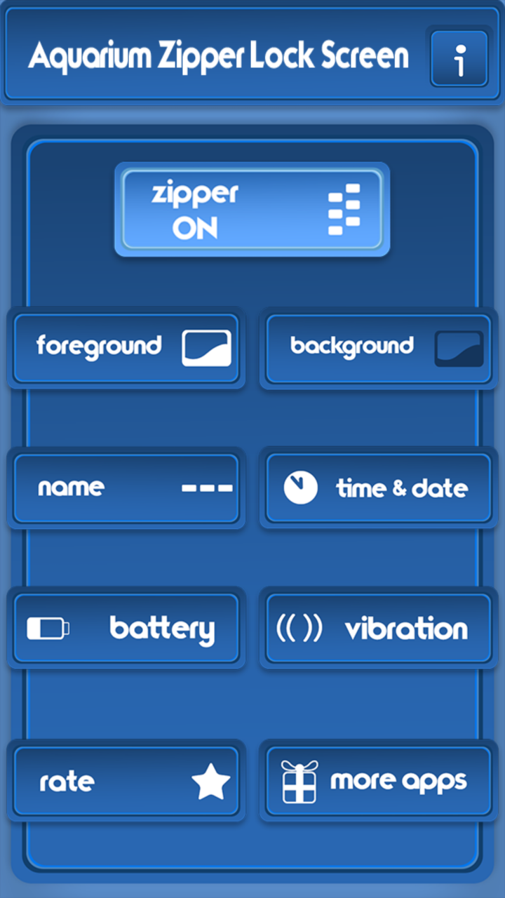 Aquarium Zipper Lock Screen - App on Amazon Appstore