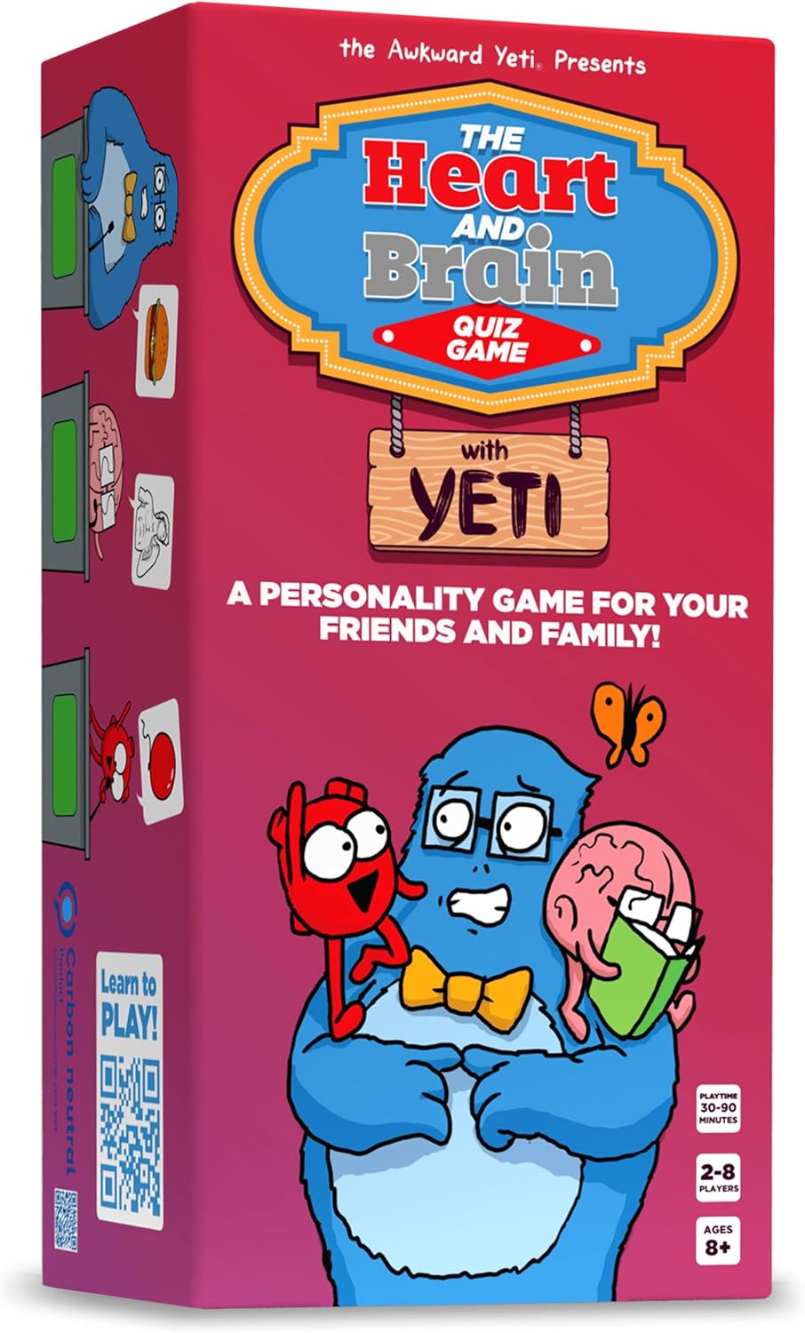 The Awkward Yeti Heart and Brain Card Game : Amazon.co.uk: Toys & Games