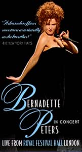 Amazon.com: Bernadette Peters in Concert [VHS] : Bernadette Peters ...