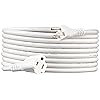 Amazon.com: SlimLine 2237 Flat Plug Extension Cord, 2-Wire, 13-Foot, White…