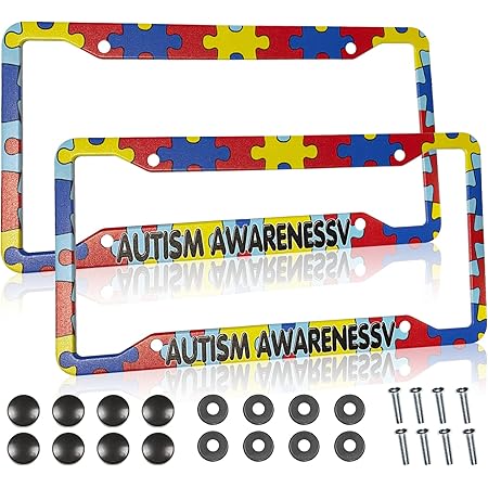 Amazon.com: Graphics and More Blank Autism Awareness Puzzle Piece ...