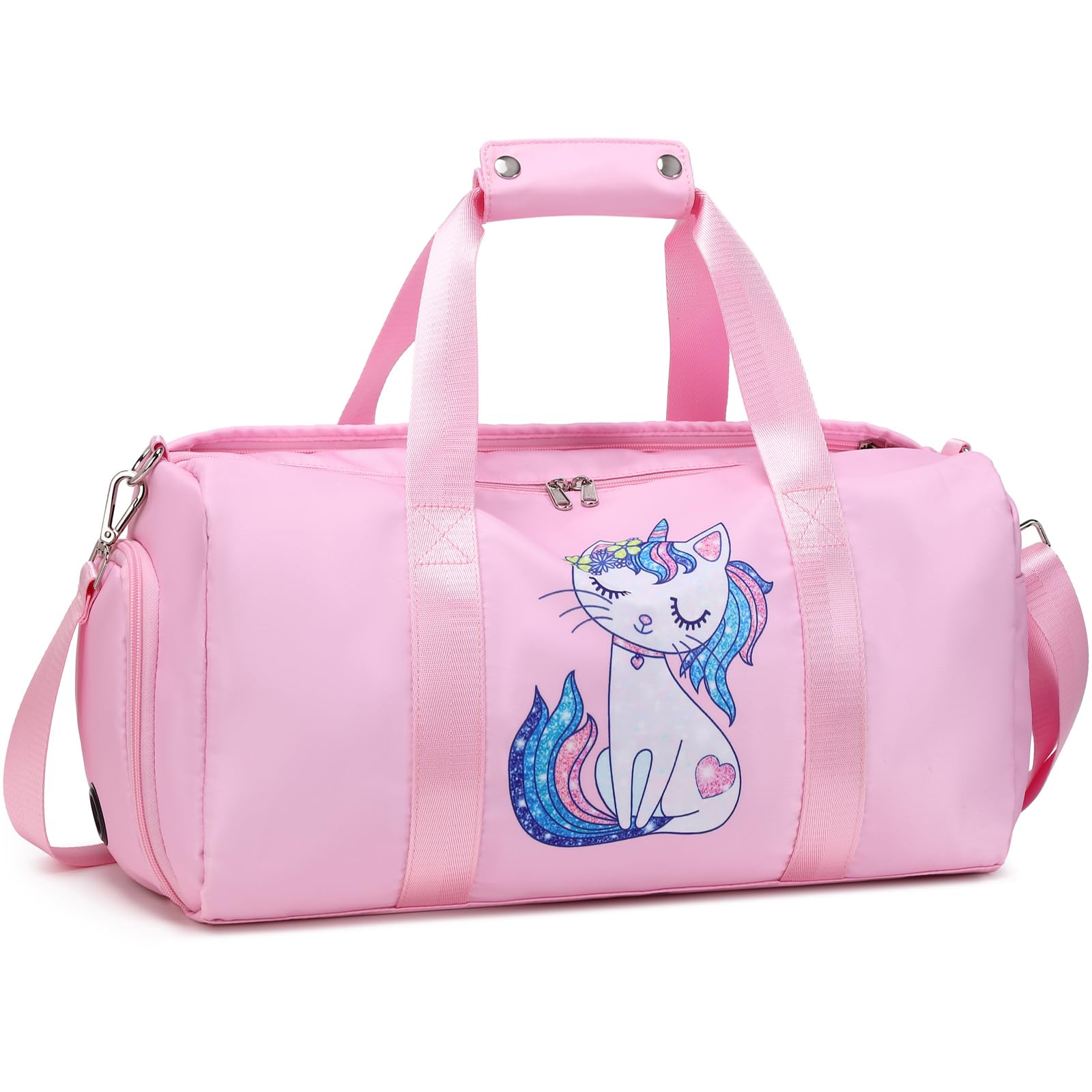Amazon.com | JIANYA Small Duffle Bag for Girls Kids Overnight Bag ...