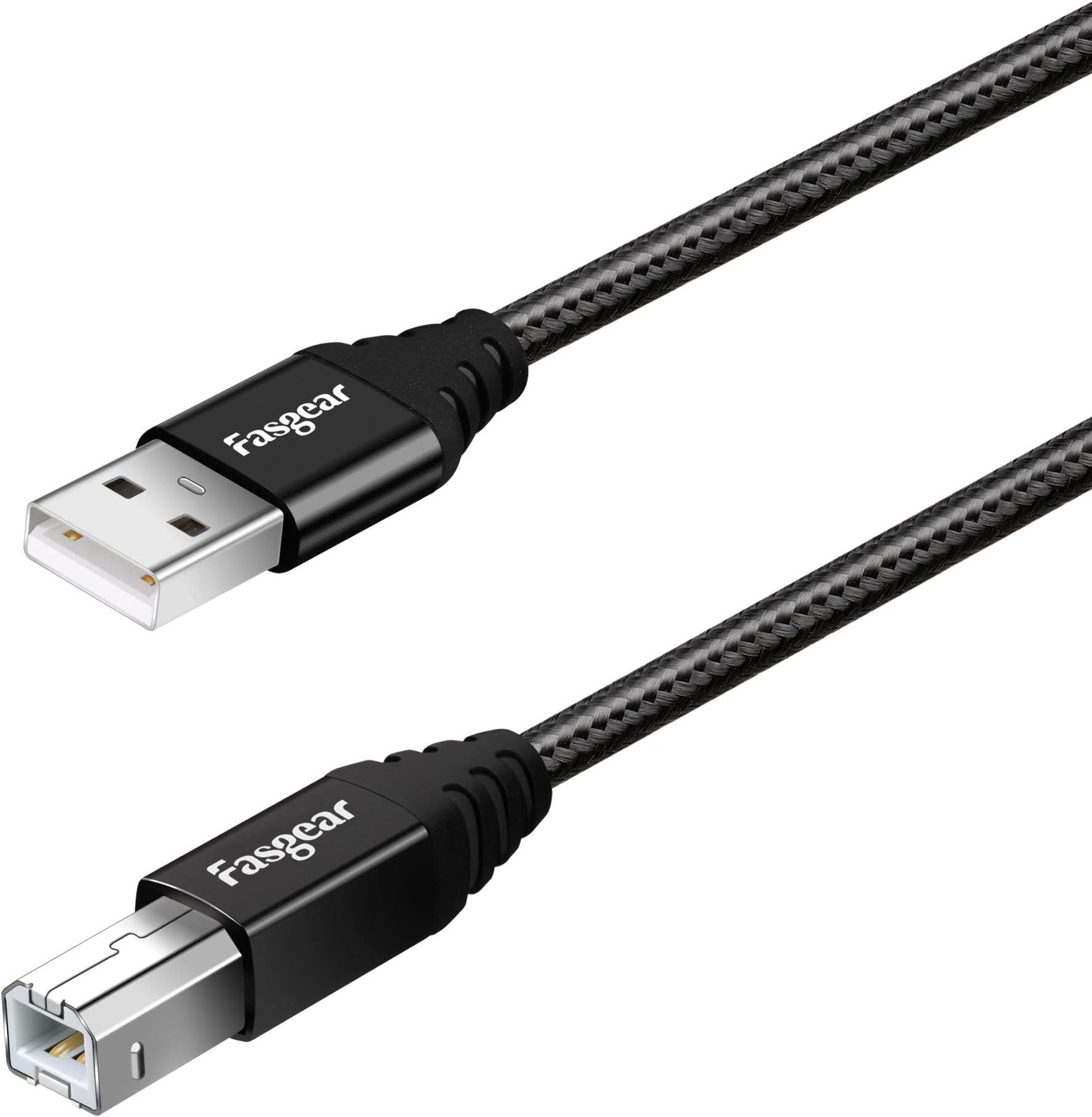 Printer Cable 3m /10ft, Sweguard USB Printer Cord USB 2.0 Type A Male ...