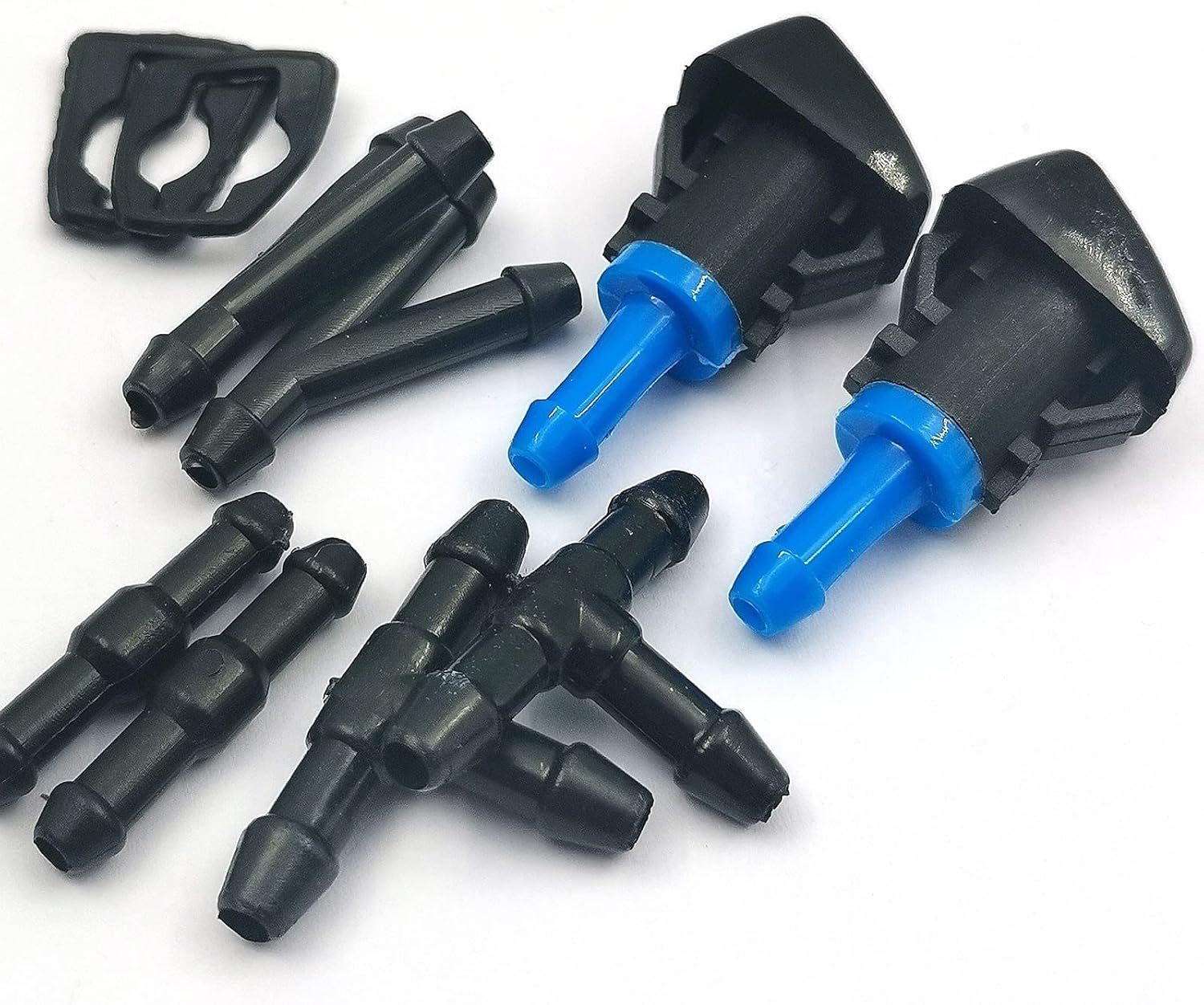 Amazon.com: FainWan 2PCS WINDSHIELD WASHER HOOD NOZZLE Sprayer kit ...