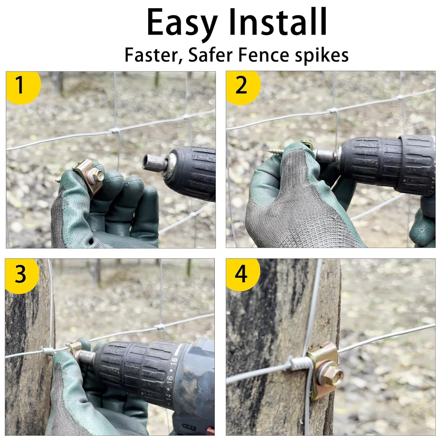 50pcs Fence Staples for Wire Fencing, Heavy Duty Thailand | Ubuy