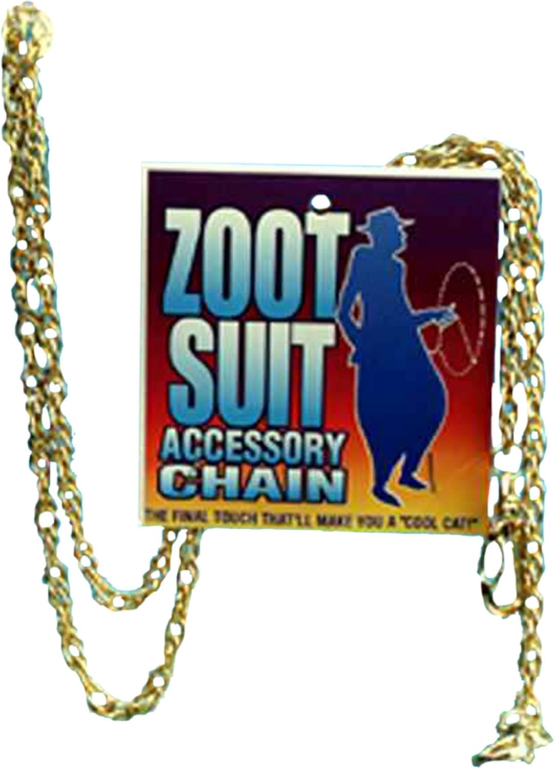 Amazon.com: Forum Novelties FO54258 Zoot Suit Chain, Standard, Gold ...