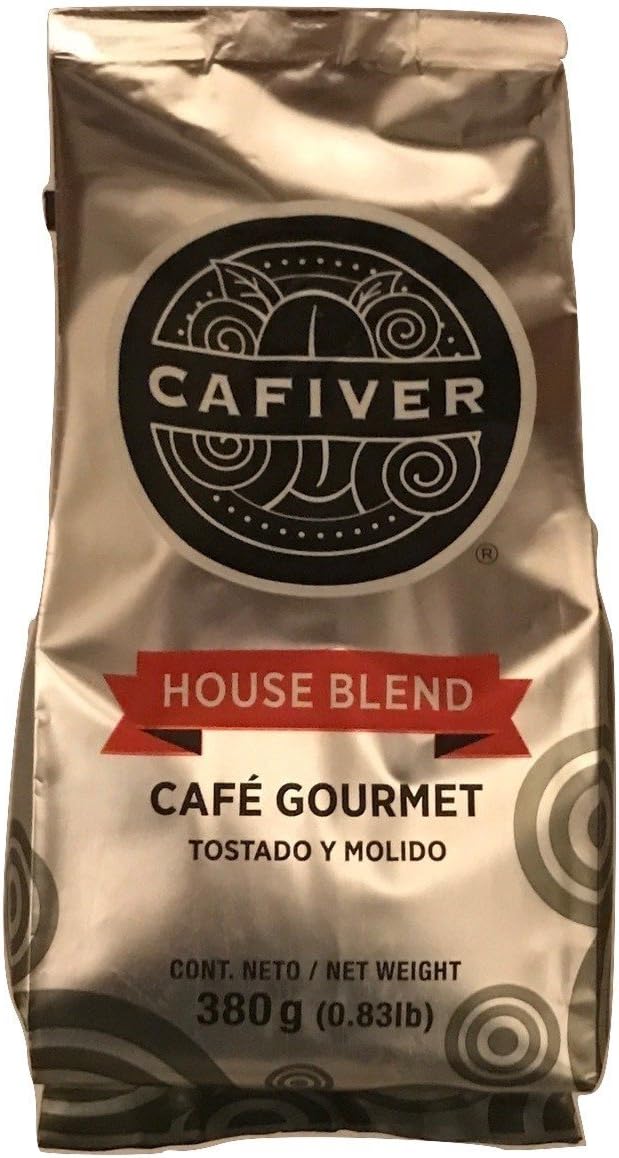 Cafiver Mexican Mountain Grown Gourmet Coffee, Roasted, Ground Coffee ...