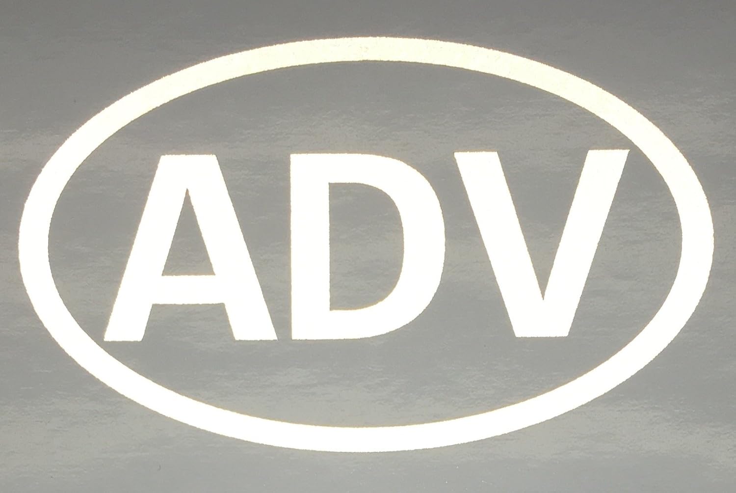 Amazon.com: CMI453 2-Pack ADV Reflective White Decal | ADV rider | ADV ...