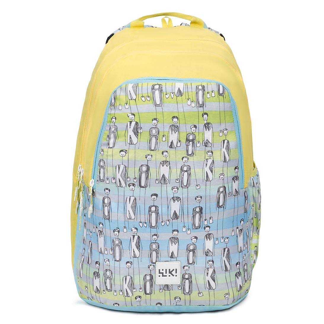 Buy Wildcraft Wiki 5 Character Standard Backpack Yellow (11966 Yellow ...