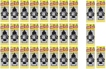 MAGIC TREE BLACK ICE AIR FRESHENER PACK OF 5 : Amazon.co.uk: Automotive