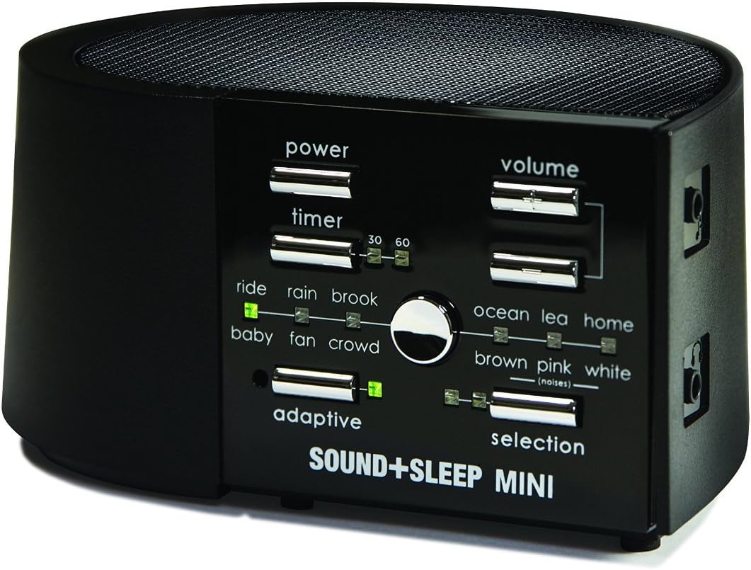 Amazon.com: Sound+Sleep MINI High Fidelity Sleep Sound Machine with AC ...