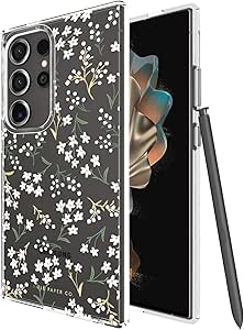 Amazon.com: Rifle Paper Co. Samsung Galaxy S24 Ultra Case for Women [6.8"] [12ft Drop Protection ...