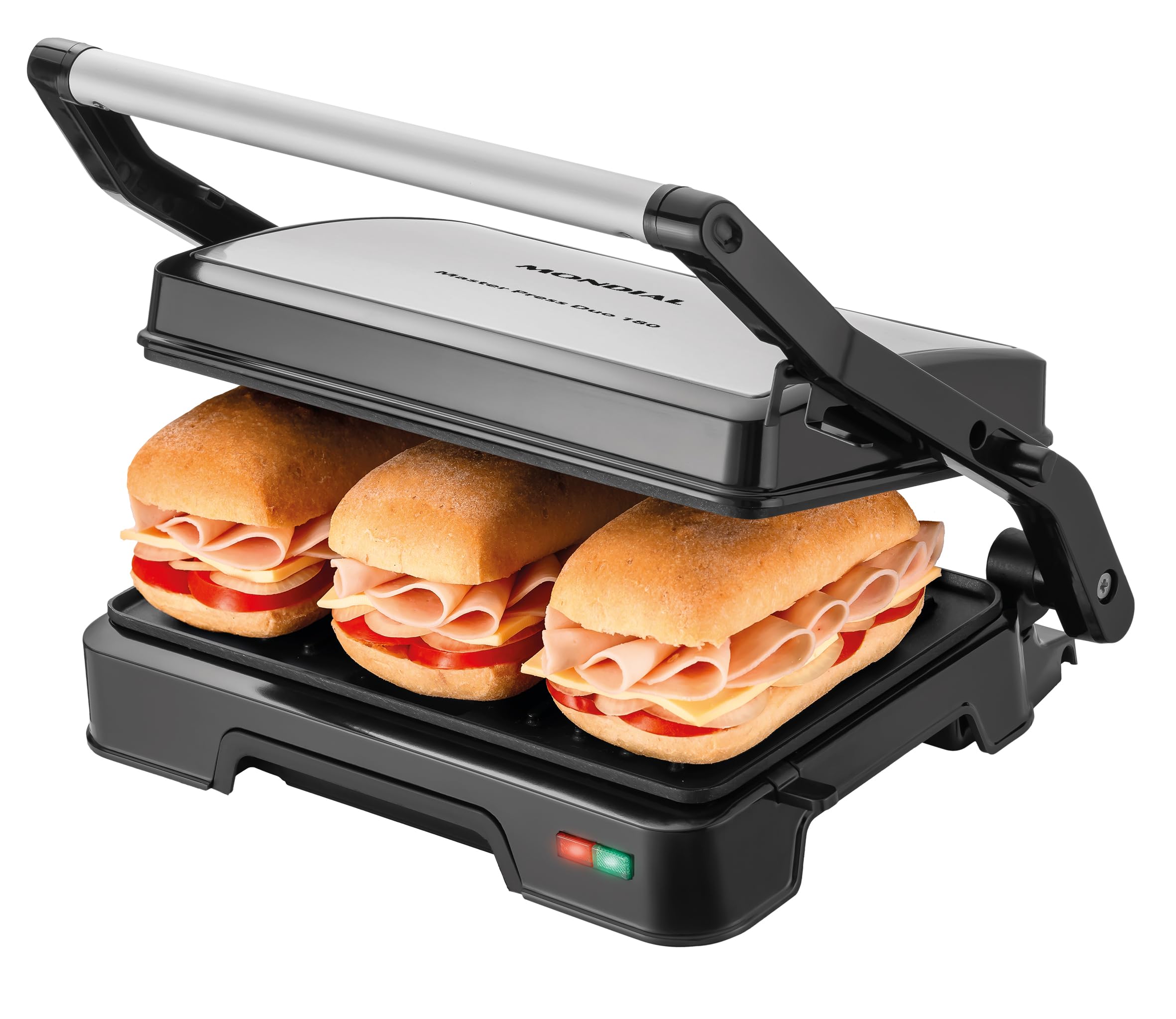 Master Press Duo 180, Mondial, Preto/Inox, 1000W, 220V - PG-01-180 ...