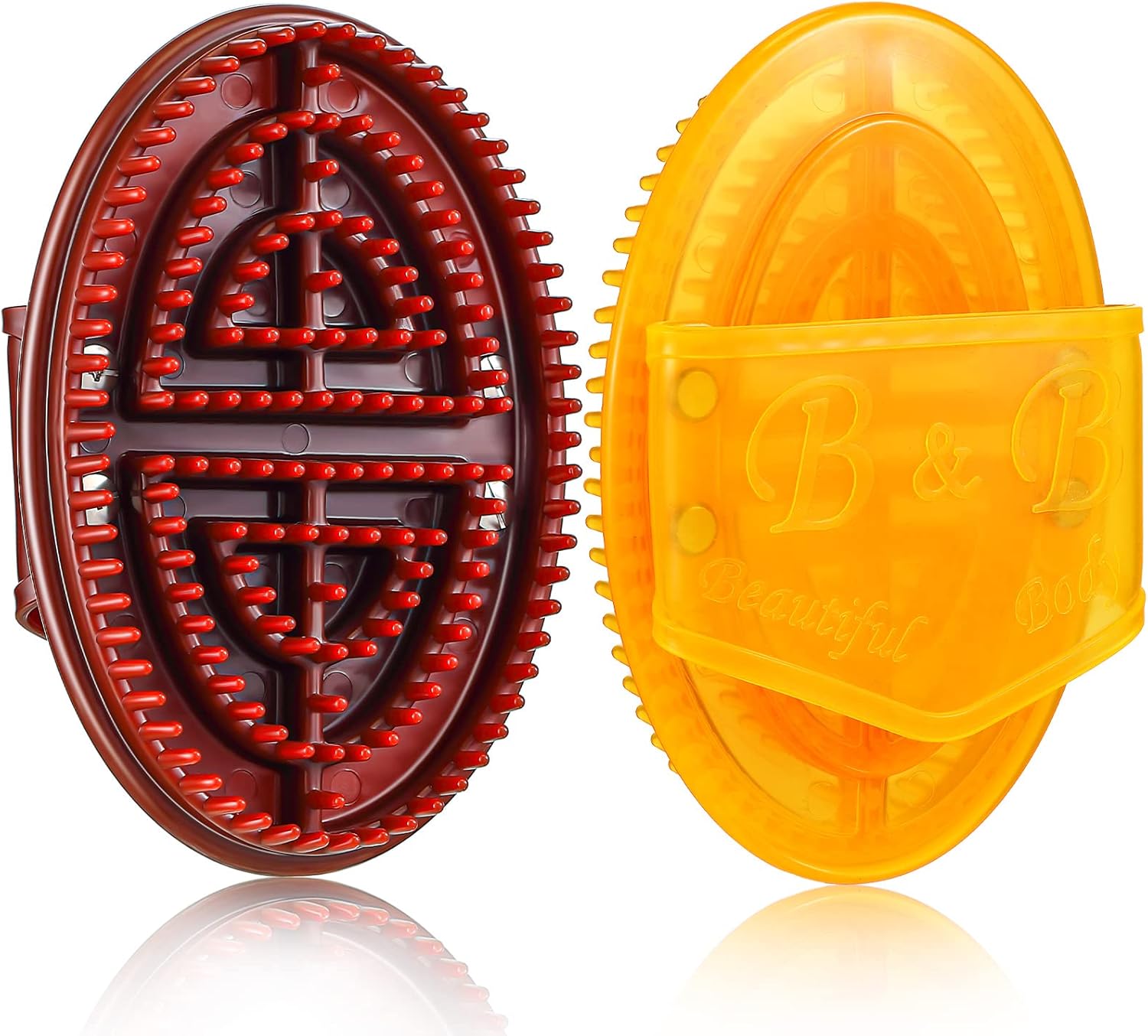 Amazon.com: Lallisa 2 Pcs Meridians Massage Brush Whole Body Relaxation ...