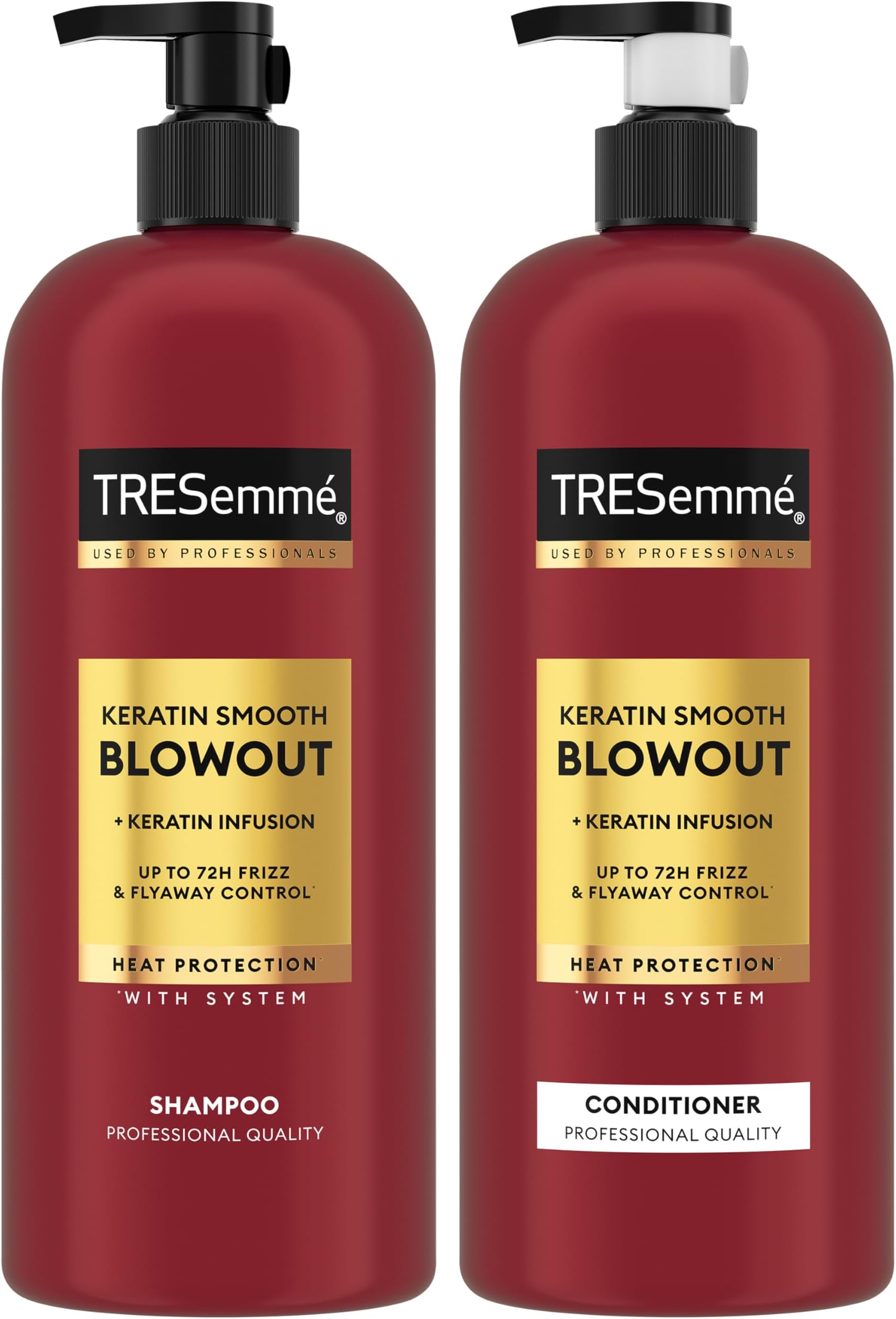 Amazon.com : TRESemmé Shampoo and Conditioner, Keratin Smooth – Anti ...