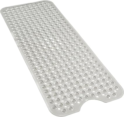 Amazon.com: FLMHT Bath mat Non-Slip, Longer Bathtub mats, Shower mat ...