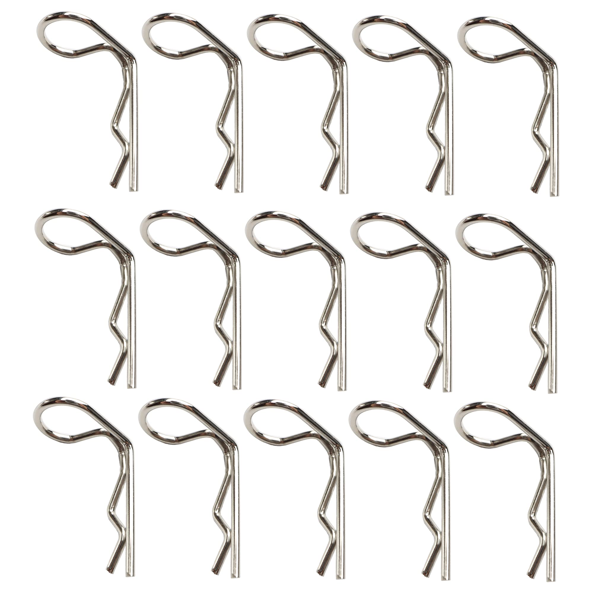 Snapklik.com : GDOOL 30-Pack 90-Degree Angle Body Clips Bent Springy ...