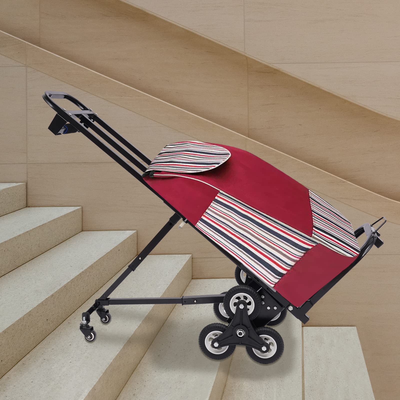 Stair Dolly Mount-It! Stair Climbing Cart - 3 Wheel Stair Climbing ...