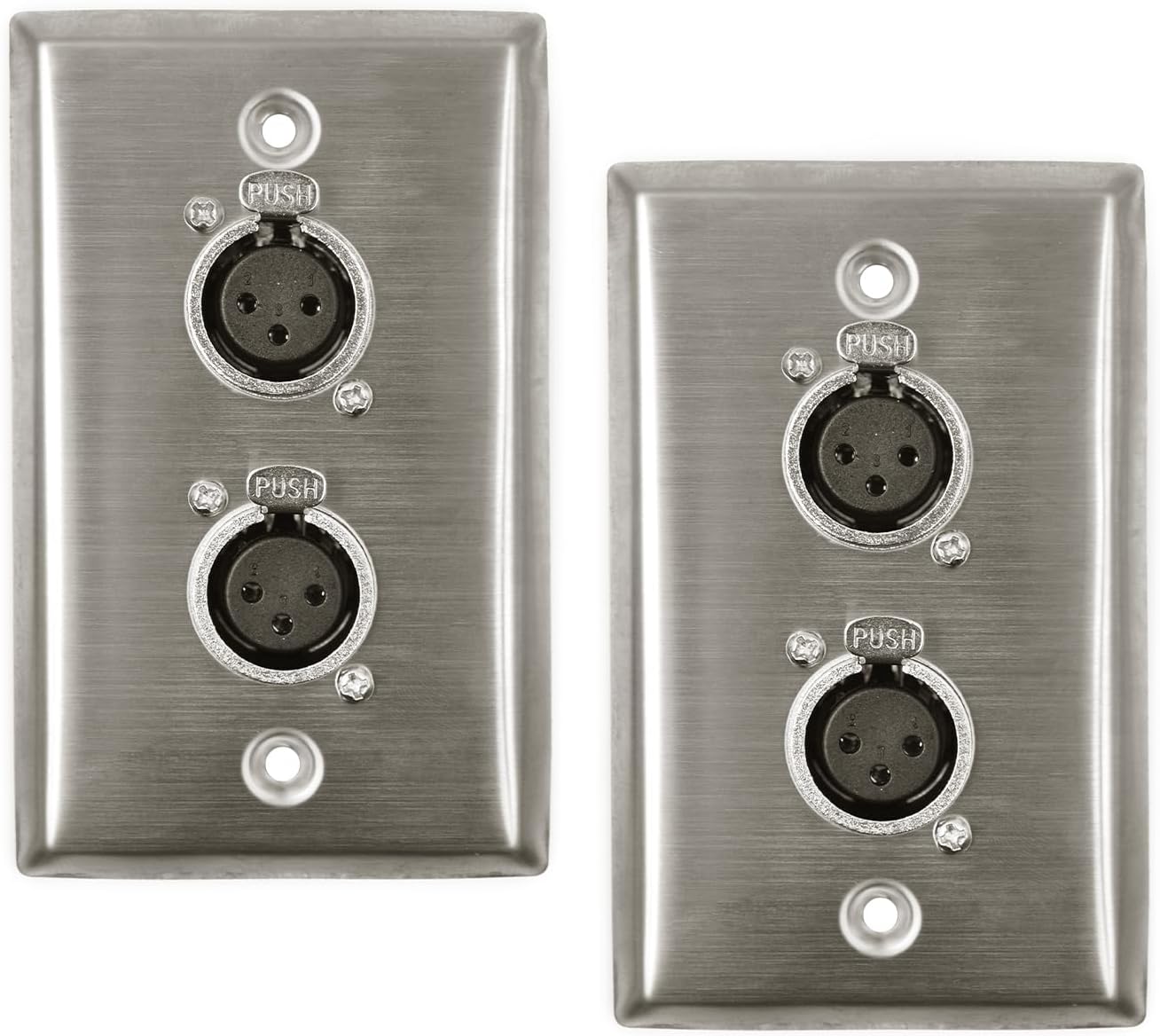 Amazon.com: Seismic Audio Speakers Dual XLR Male and Female Connectors ...