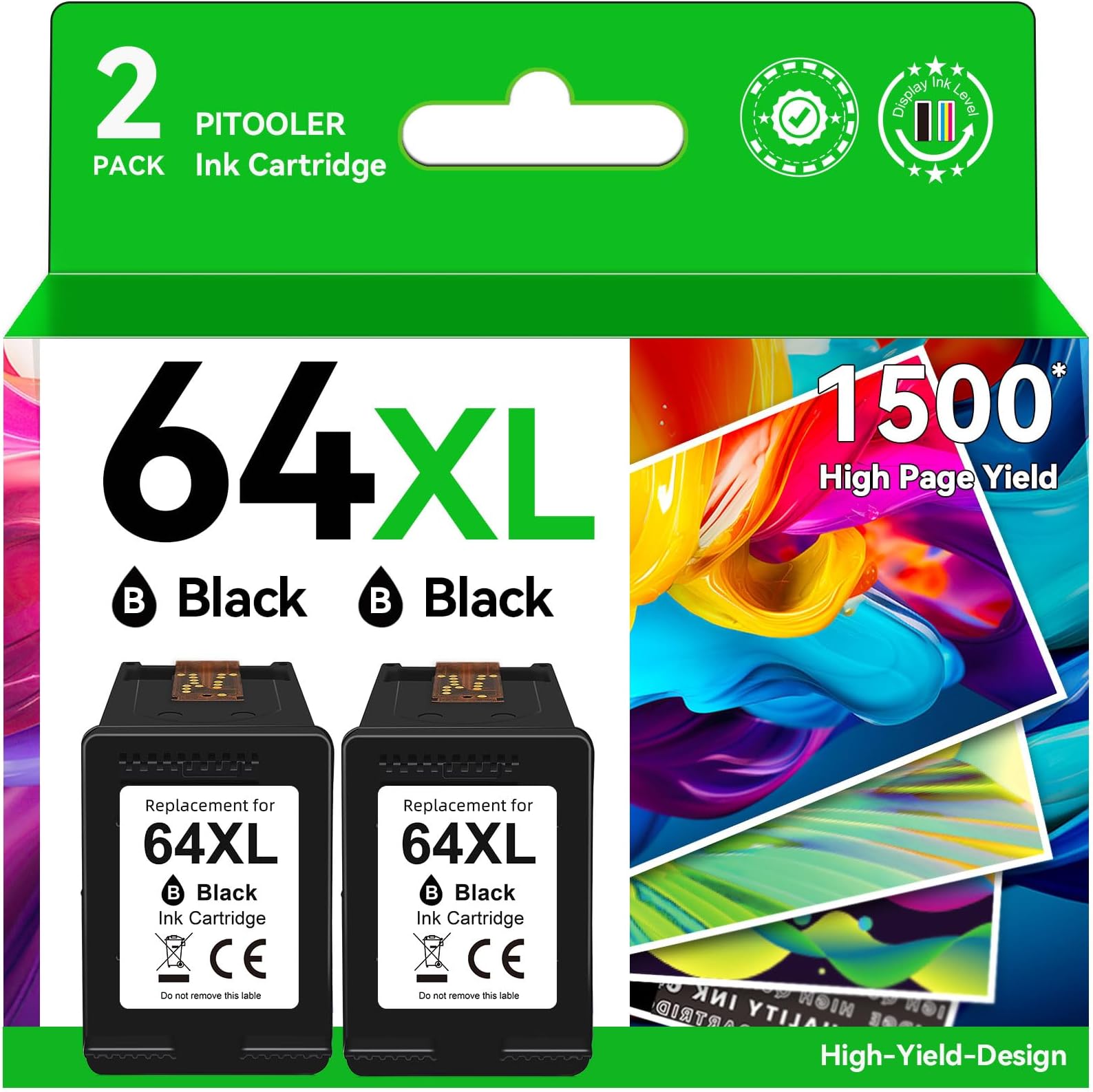 Amazon.com: HP 64 Black Ink Cartridge | Works with HP ENVY Inspire ...