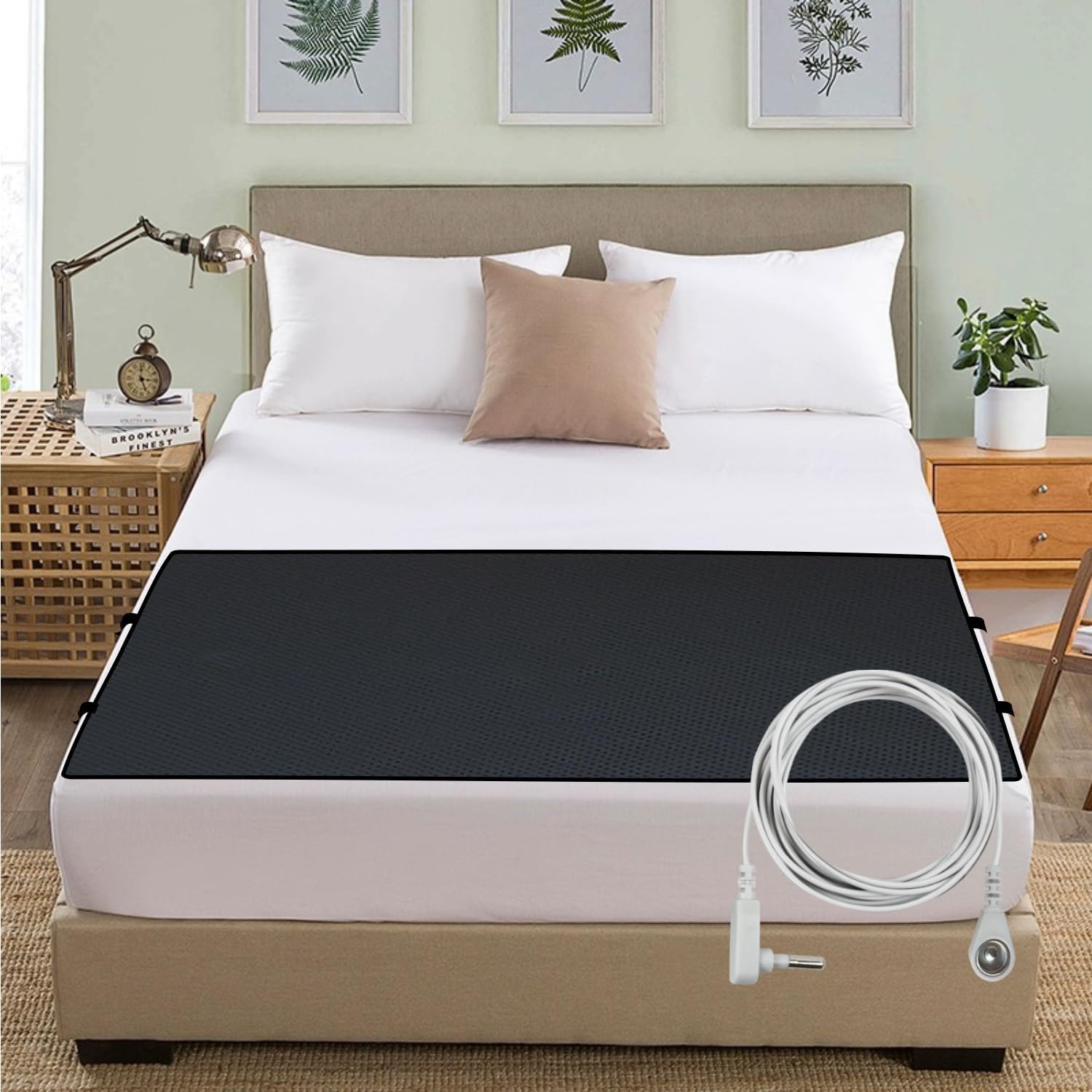 Amazon.com: Grounding Mat with US Cord, Breathable Grounding Mat for ...