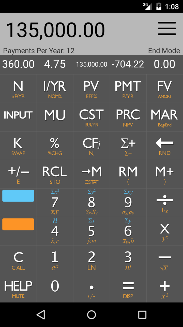 10bii Financial Calculator - App on Amazon Appstore