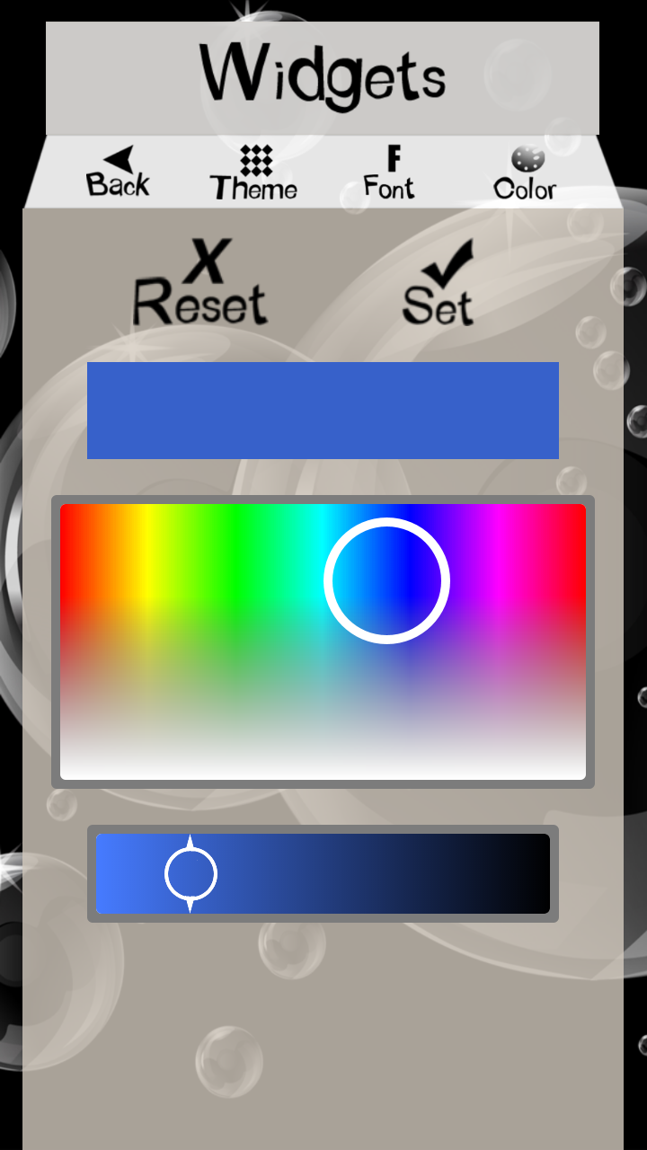 Clock Weather Widget Bubbles - App on Amazon Appstore
